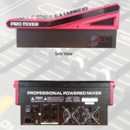 IVA PM-8500 2 x 500W 4 Ohms Powered Mixer