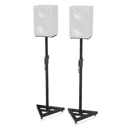 BEHRINGER SM5002 Heavy-Duty Height-Adjustable Monitor Stand Set