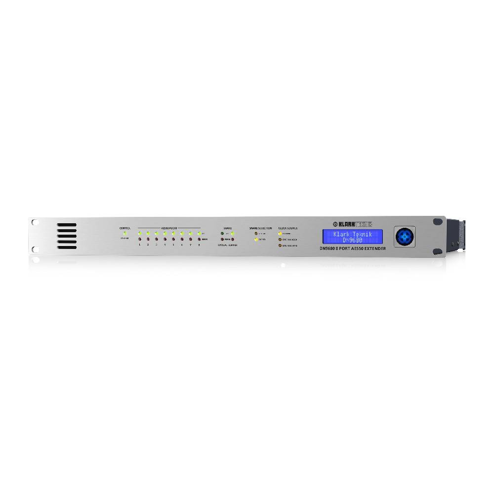 KLARK TEKNIK DN9680 8 Port AES50 Extender and Multiplexer with up to ...