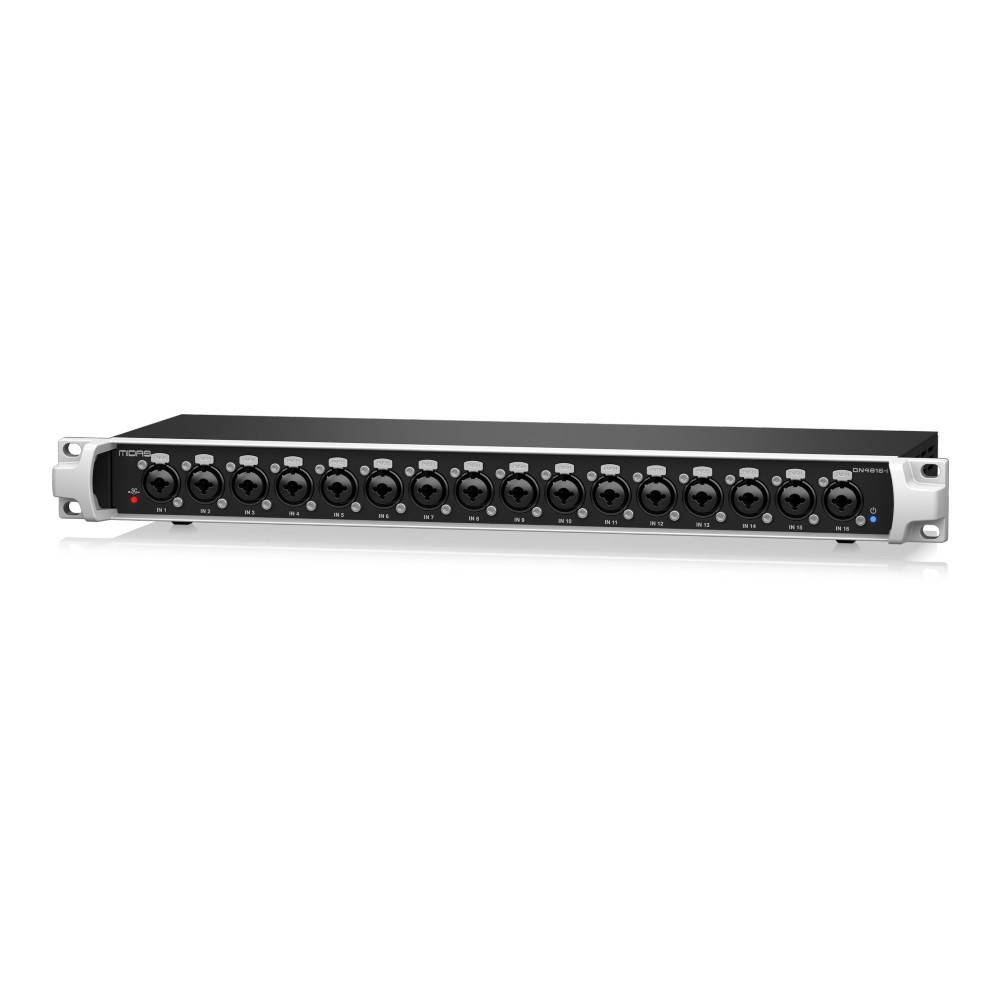 MIDAS DN4816-I StageConnect Interface with 16 XLR Inputs, Dual ULTRANET ...