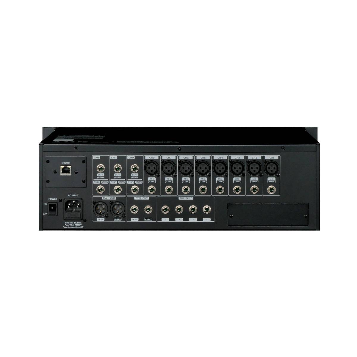 Flagship IVA DR14.2 14 Channel Digital Rack Audio Mixer c/w Full DSP ...