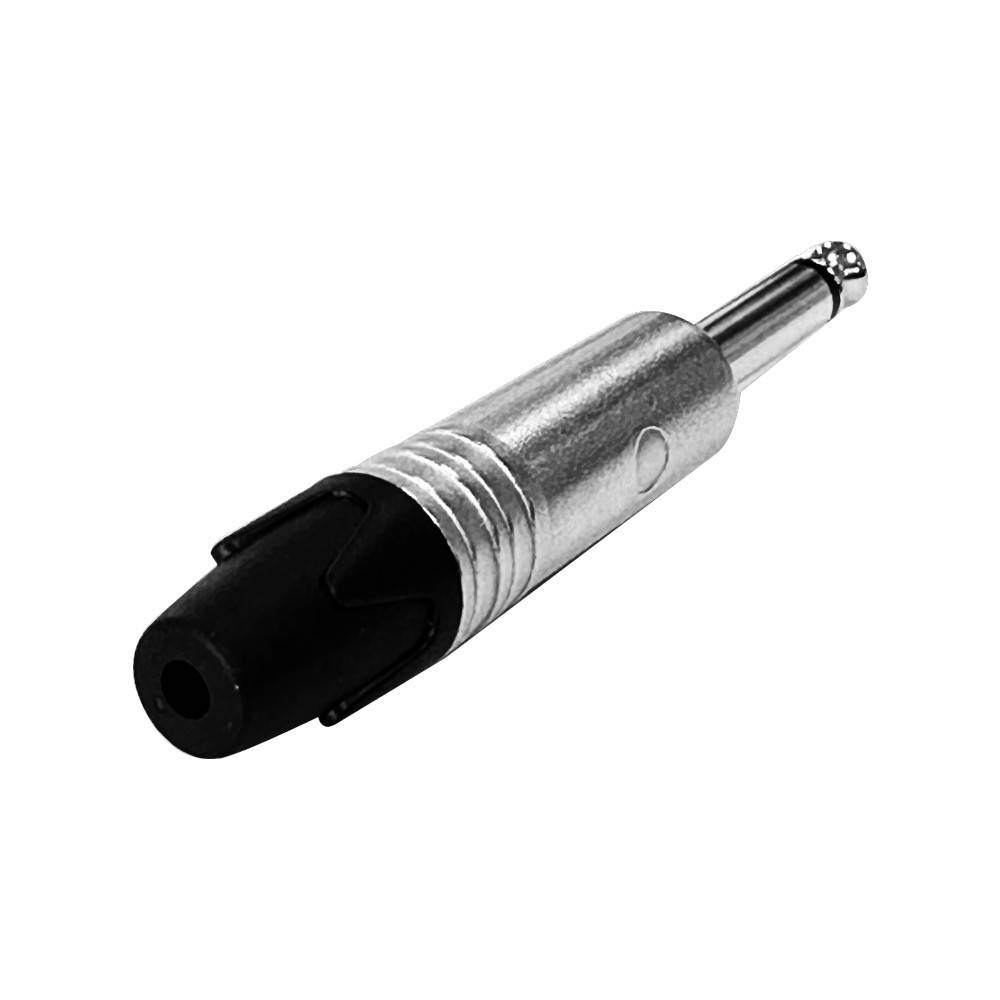 Kadas KDS-X200B 1/4" 2-Pole Professional Phono Phone Plug (Black)