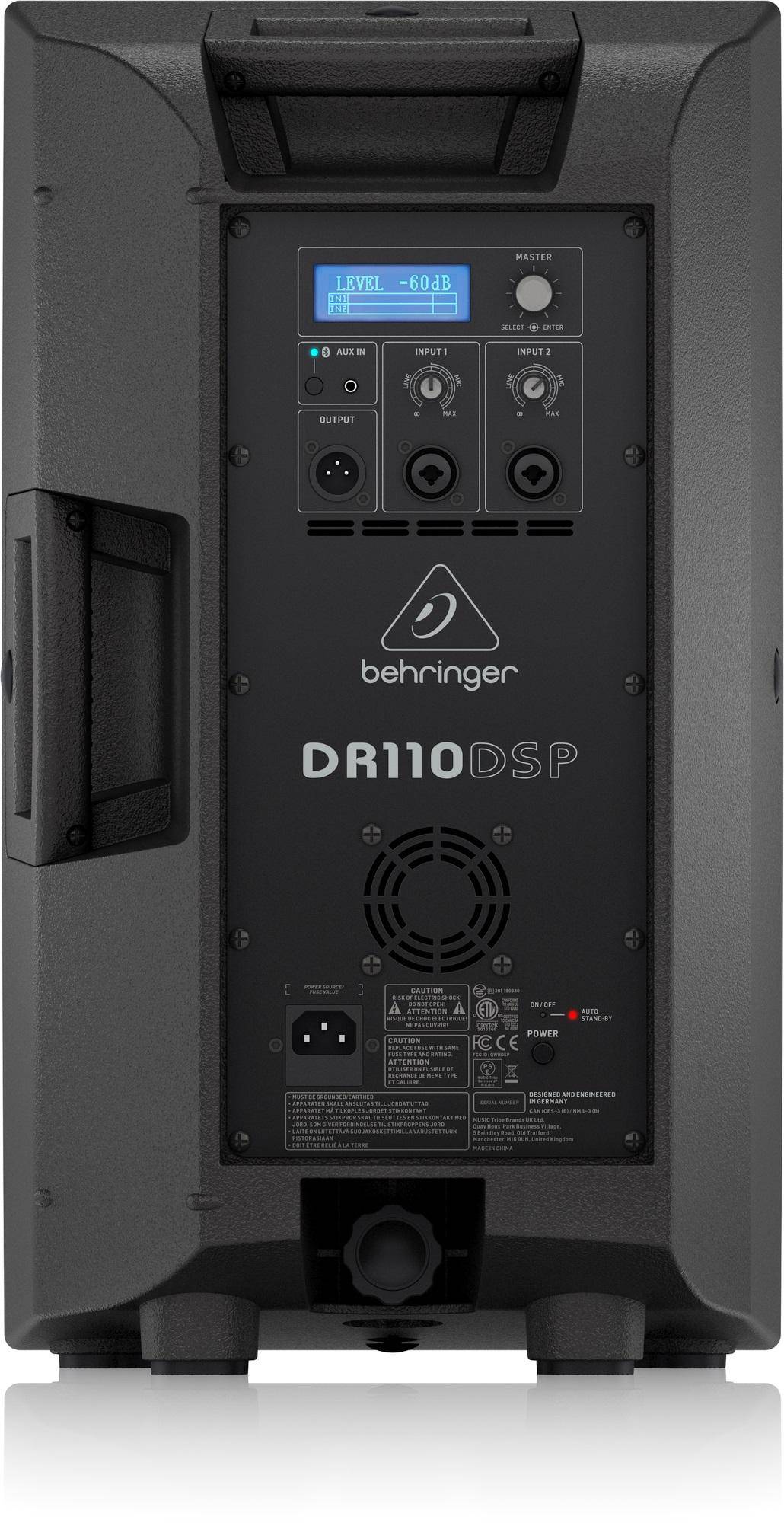 BEHRINGER DR110DSP Active 1000W 10 Speaker System with DSP and Mixer