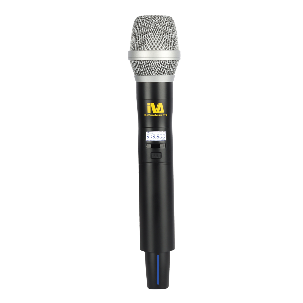 IVA GoWireless Pro BH 1 Handheld, 1 Bodypack UHF Wireless Microphone