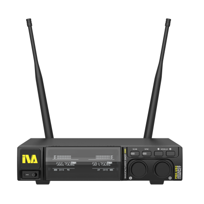 IVA PRO-UD2 Advance Compact V Dual Handheld UHF Wireless Microphone