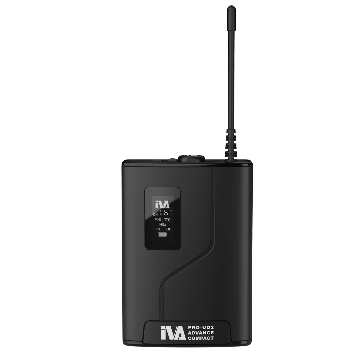 IVA PRO-UD2 Advance Compact P Dual Bodypack + Mic UHF Wireless Microphone