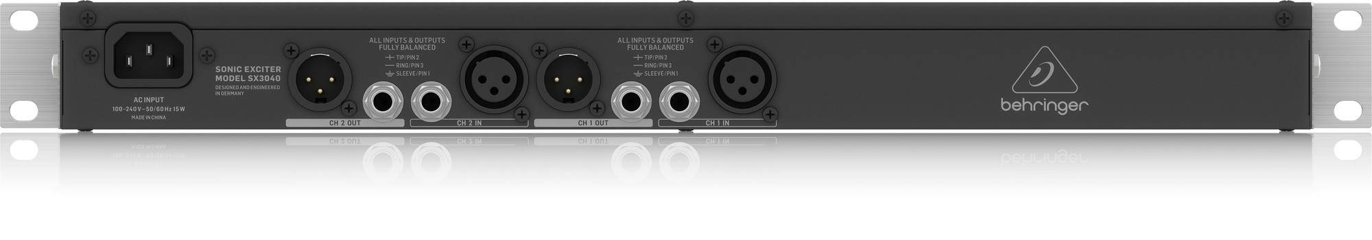 BEHRINGER SONIC EXCITER SX3040 V2 Ultimate Stereo Sound Enhancement ...