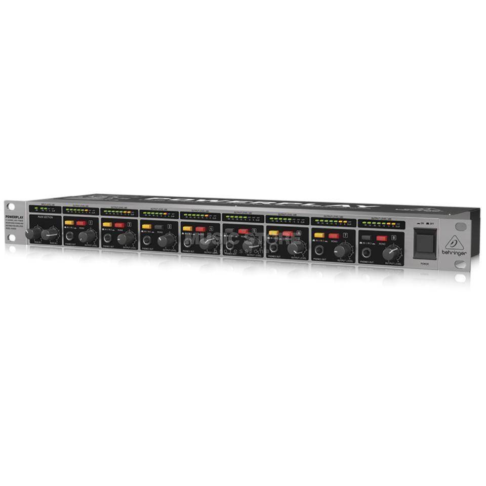 BEHRINGER HA8000 V2 8-Channel High-Power Headphones Mixing and ...