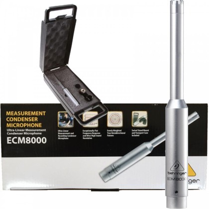 BEHRINGER ECM8000 Ultra-Linear Measurement Condenser Microphone