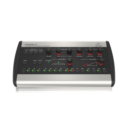 BEHRINGER P16-M 16-Channel Digital Personal In-Ear Monitor Mixer (P16M ...