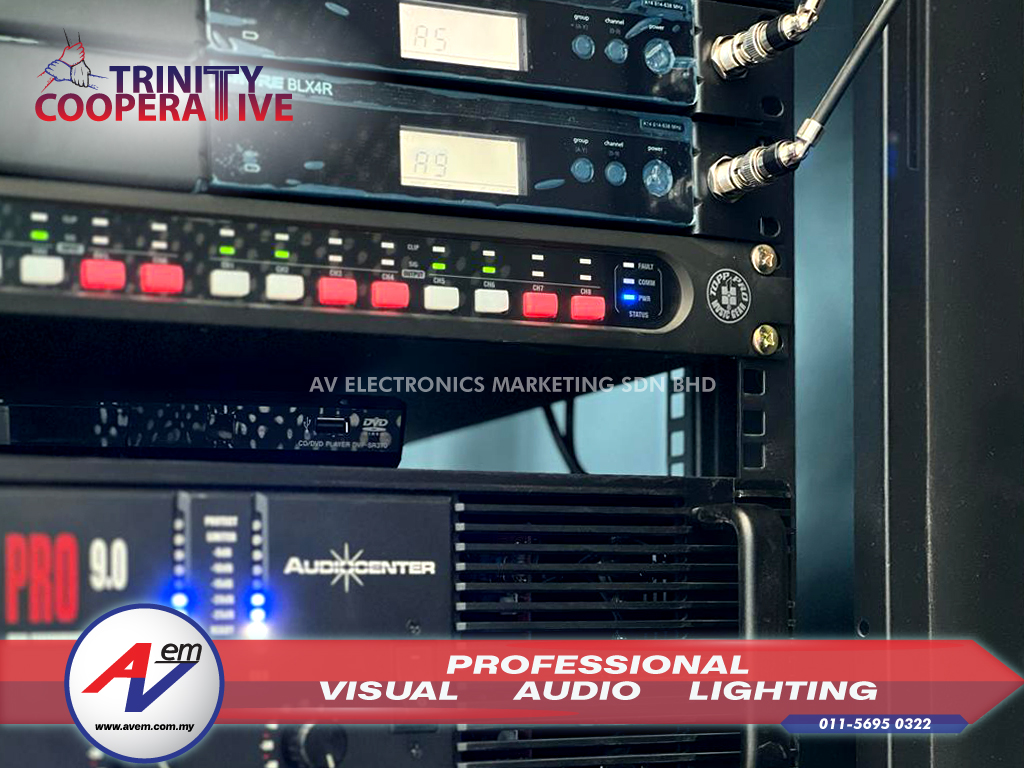 AVEM reka bentuk khas sistem audio untuk Dewan Banquet Lembaga Air ...