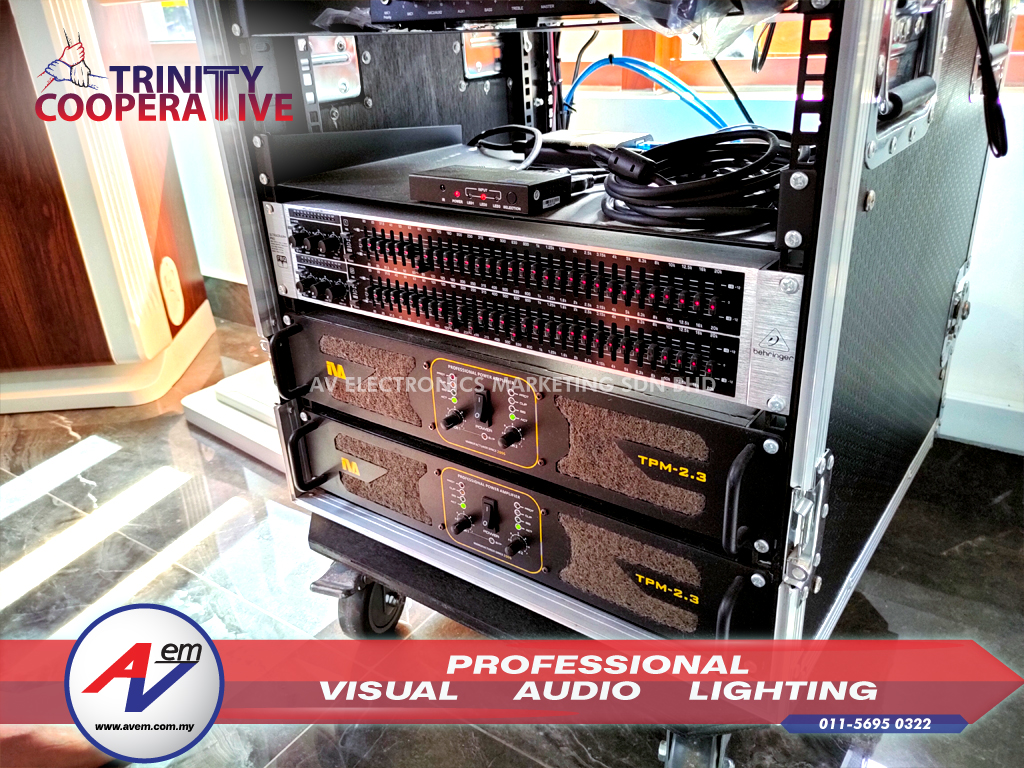 Tannoy, IVA & Behringer PA Sound System in Barista Cafe Astaka Rimba