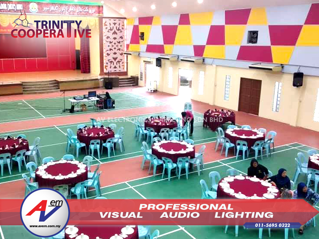 MUC Hall Sibu embraces Behringer active system supplied by AV ...