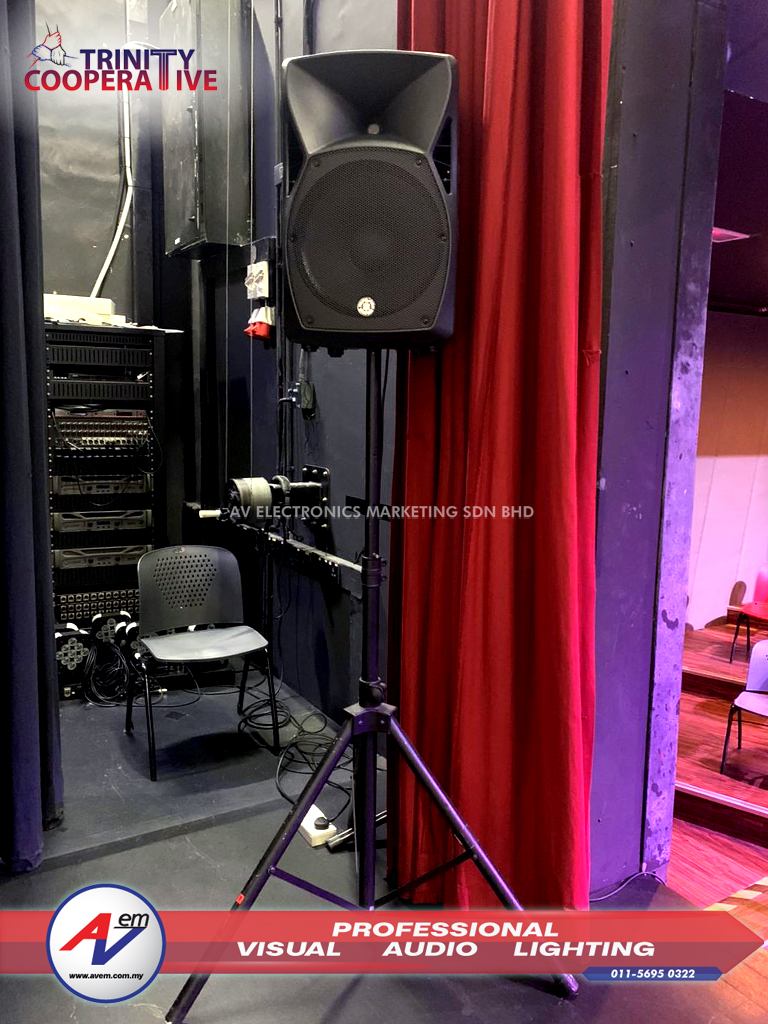 PJ Live Arts Theatre Jaya One uses Topp Pro X 15A as stage monitor