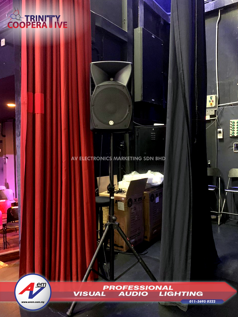 PJ Live Arts Theatre Jaya One uses Topp Pro X 15A as stage monitor