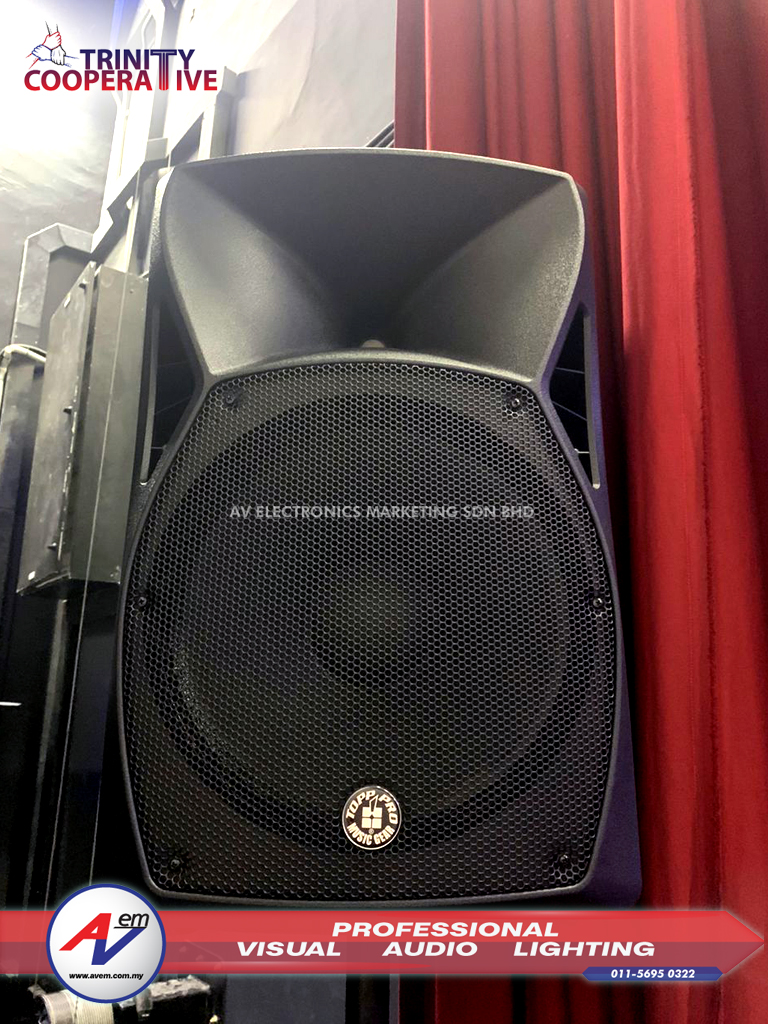 PJ Live Arts Theatre Jaya One uses Topp Pro X 15A as stage monitor