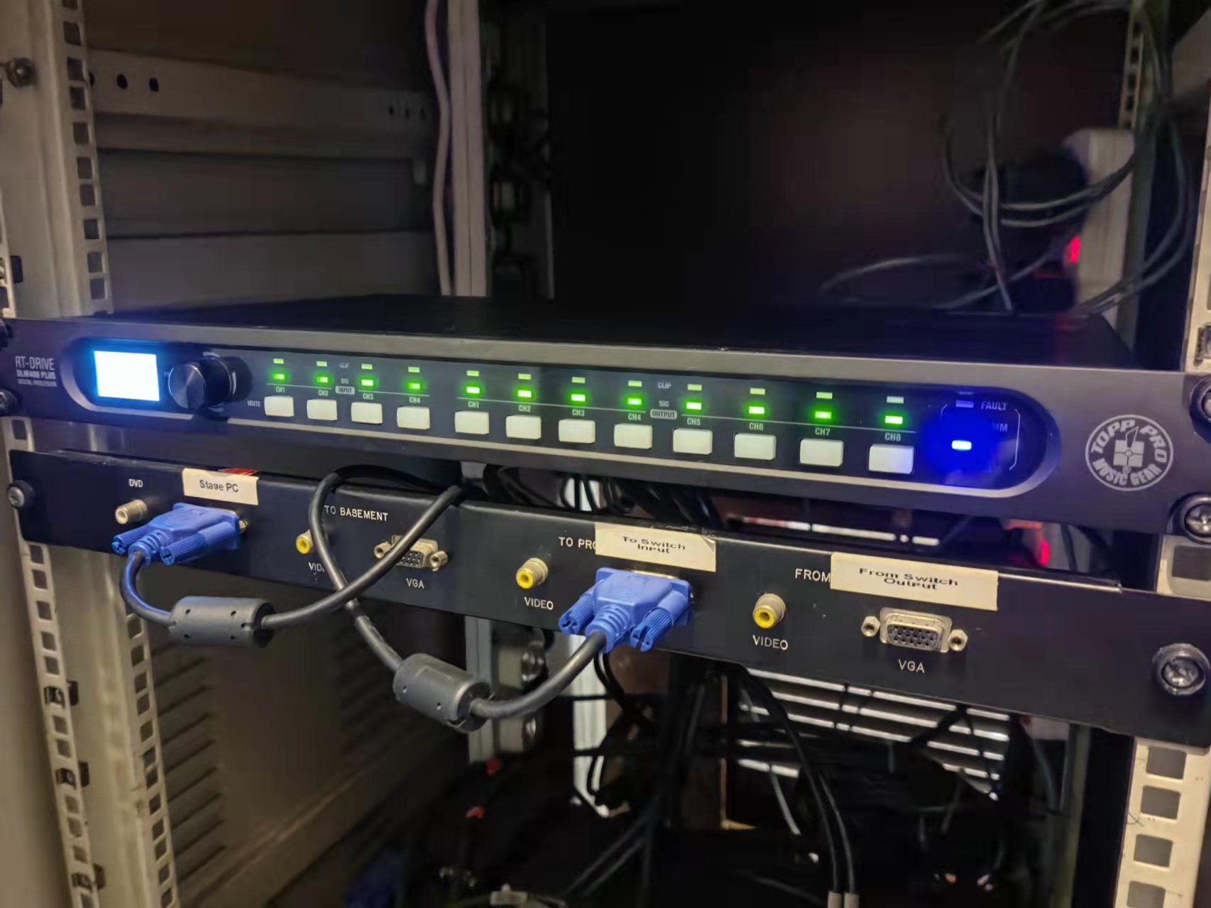 Topp Pro DLM-408 Plus Optimizing Shah Alam Buddhist Society sound system