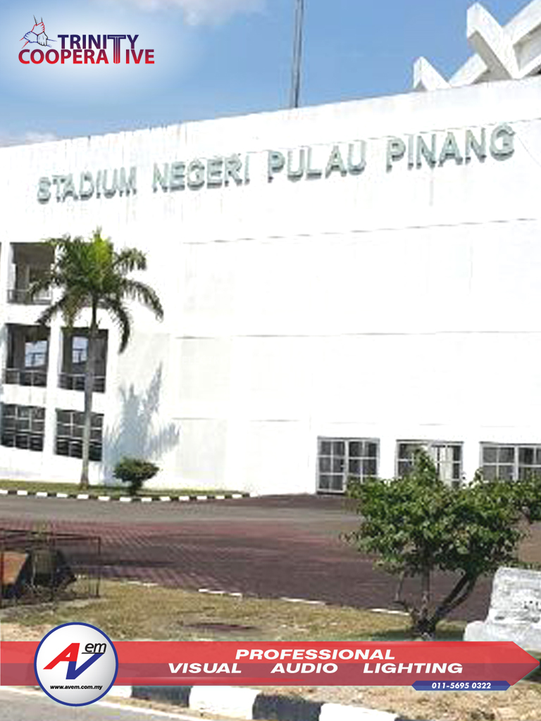 Simple PA sound system for Batu Kawan Stadium that perform the unexpected