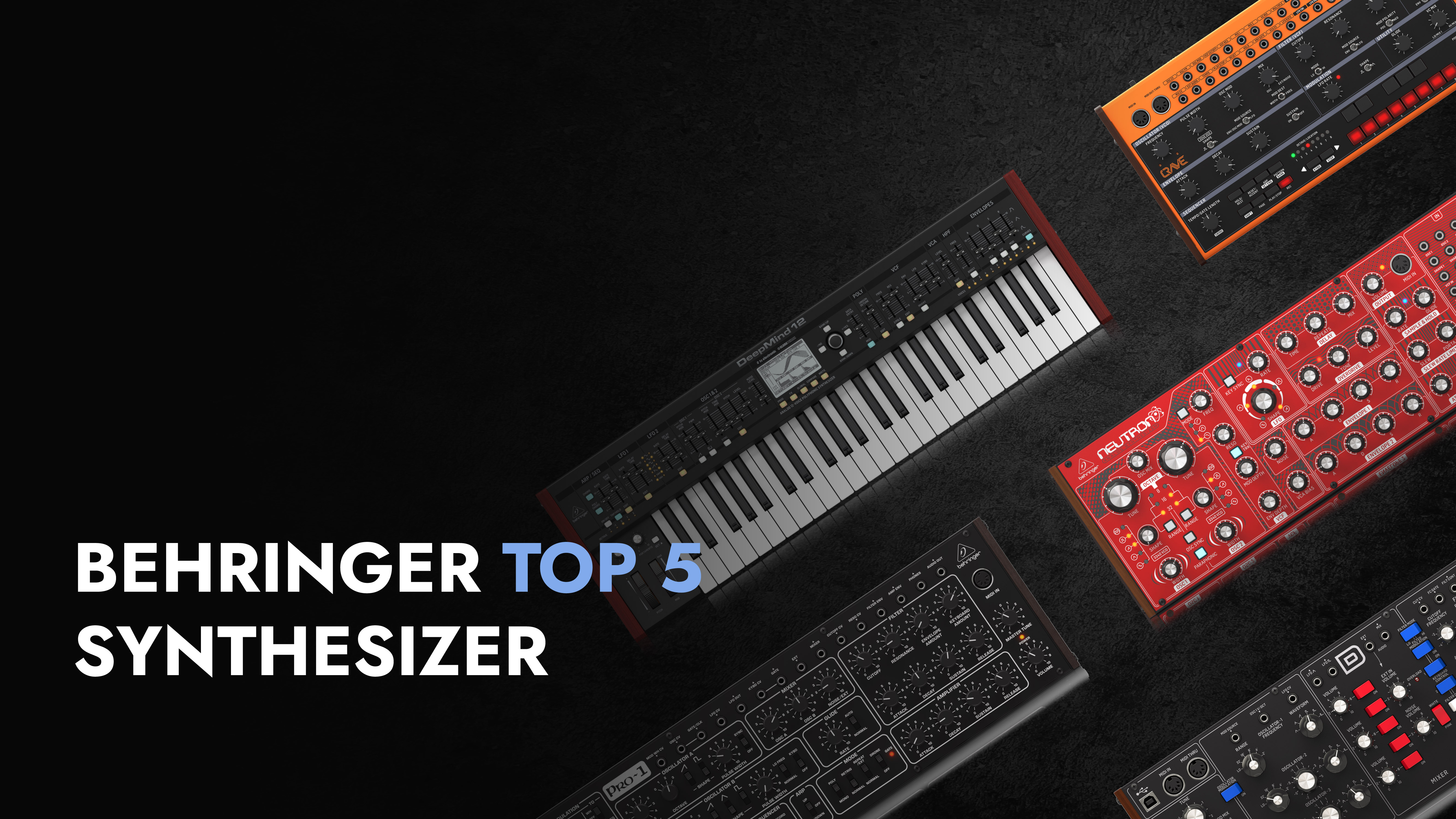 Behringer TOP 5 Synthesizer