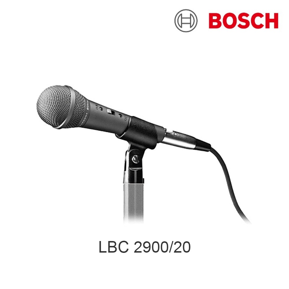 BOSCH LBC-2900/20 Unidirectional Handheld Microphones