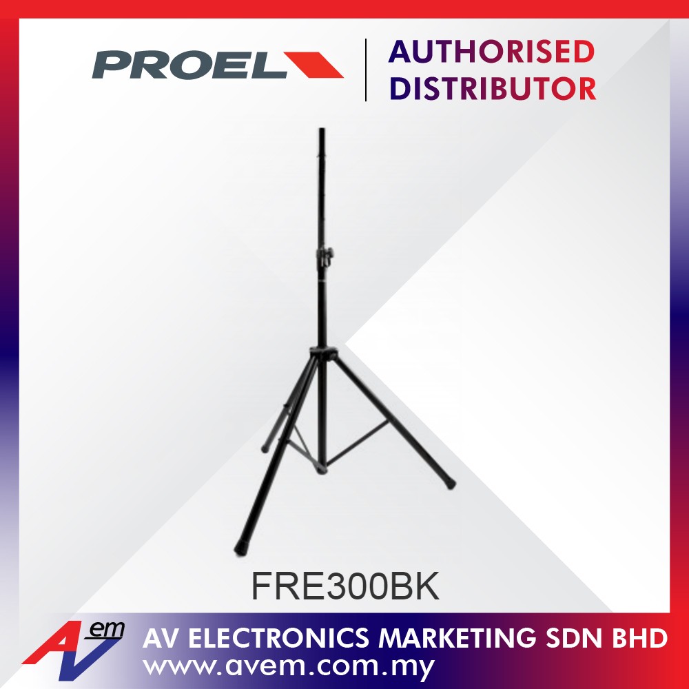 PROEL FRE300BK Professional aluminium speaker stand