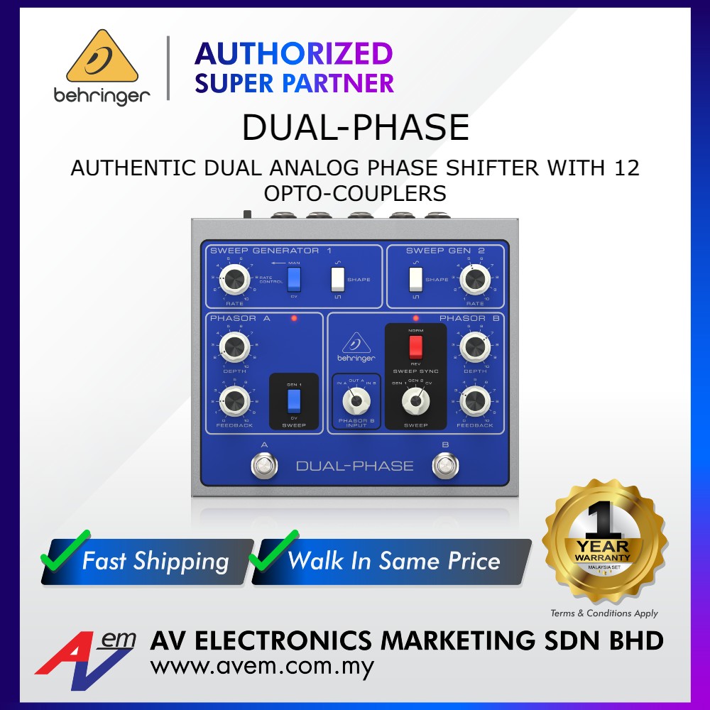 Behringer BI-PHASE Dual Phase Shifter