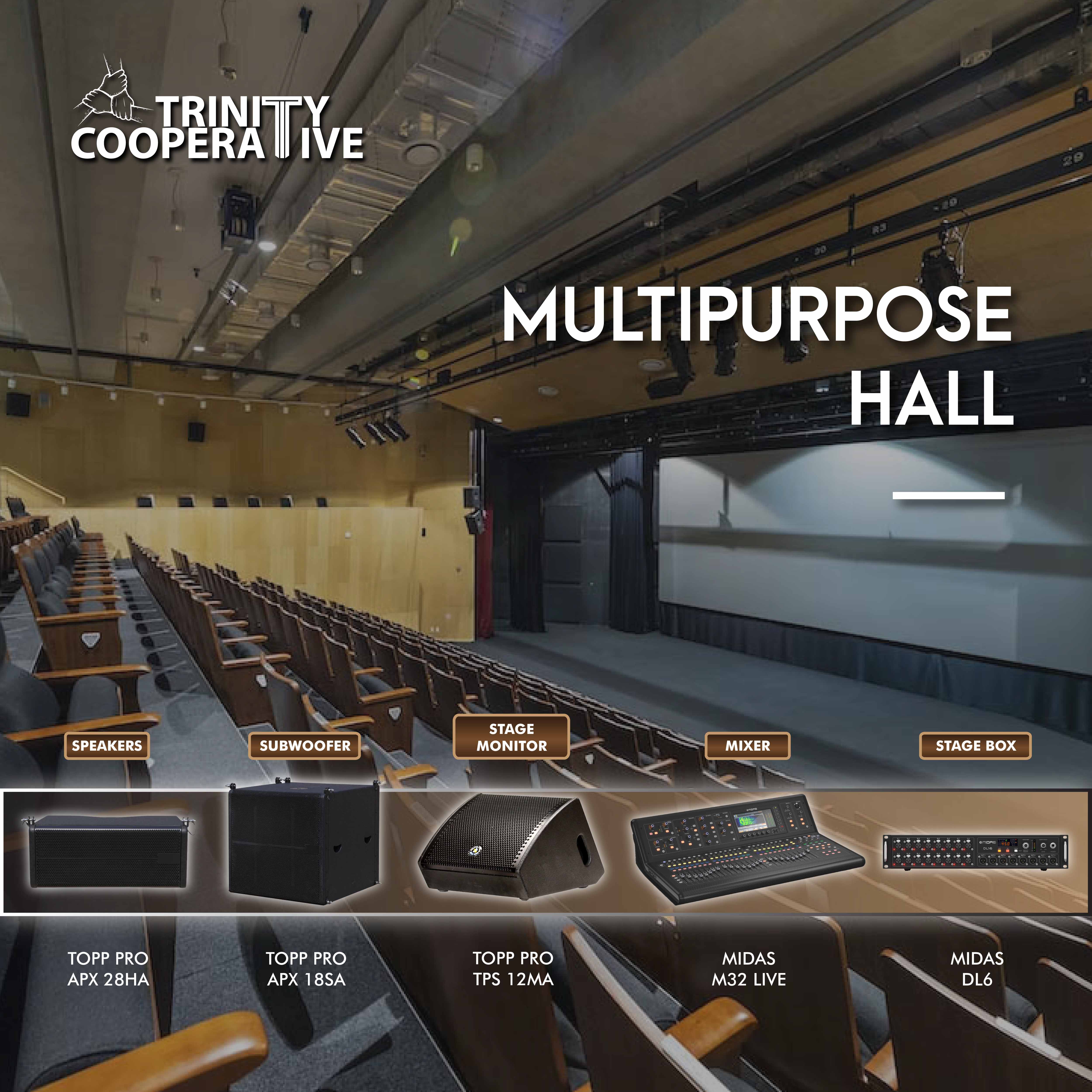 PA Sound System for Multipurpose Hall in Education Institution - Topp ...
